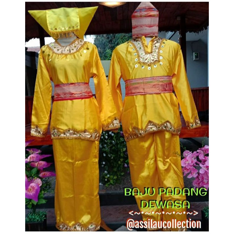 Jual pakaian adat padang //adat padang // baju padang Indonesia|Shopee ...