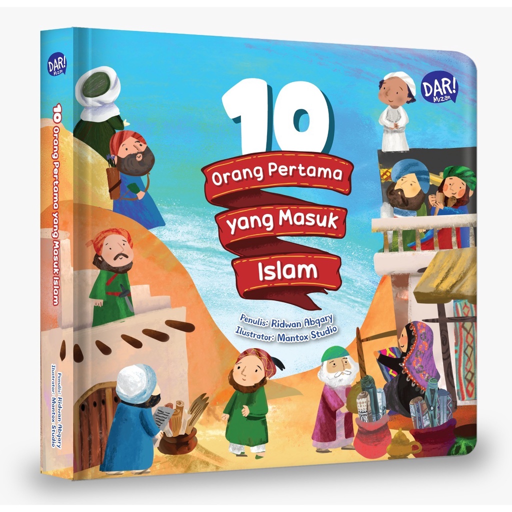 Jual [Mizan] 10 Orang Pertama yang Masuk Islam (Boardbook) | Shopee ...