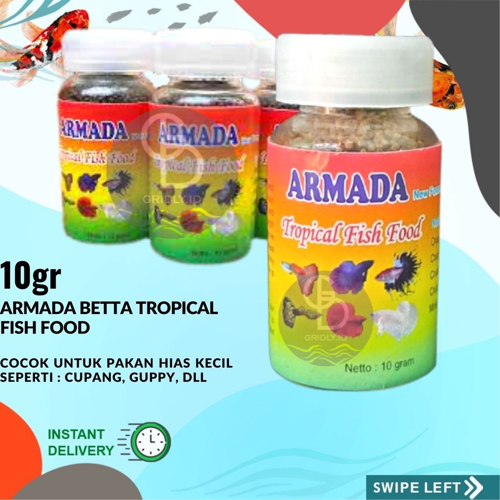 Jual PAKAN BURAYAK IKAN KECIL CUPANG GUPPY PAKAN IKAN HIAS KECIL ARMADA ...