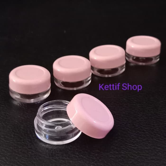 Jual Pot cream 5 gr pink/ Pot jar/ wadah cream | Shopee Indonesia