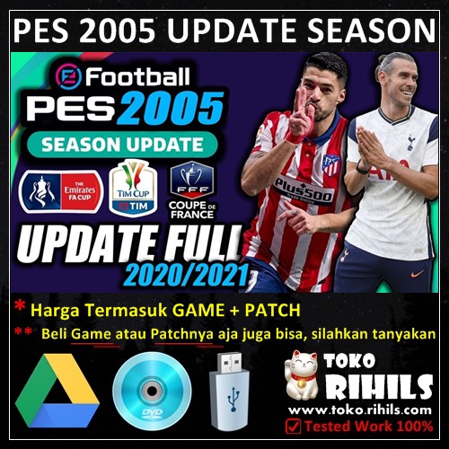 Jual Pes 5 2005 + Patch Update Season Terbaru Game untuk PC Laptop | Shopee Indonesia