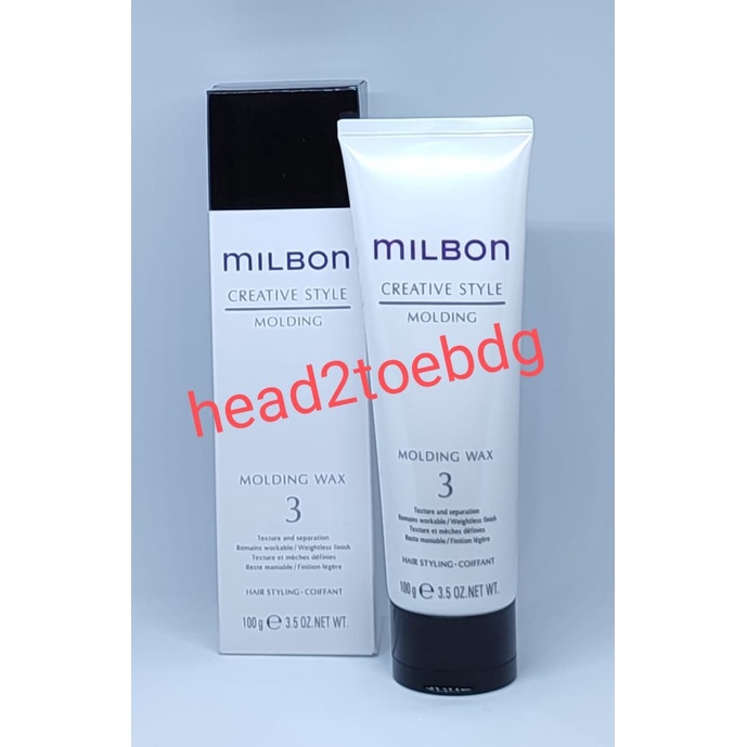 Jual MILBON STYLE MOLDING WAX 3 ATAU MODLING WAX 5,atau MOLDING WAX 7 (100g) | Shopee Indonesia