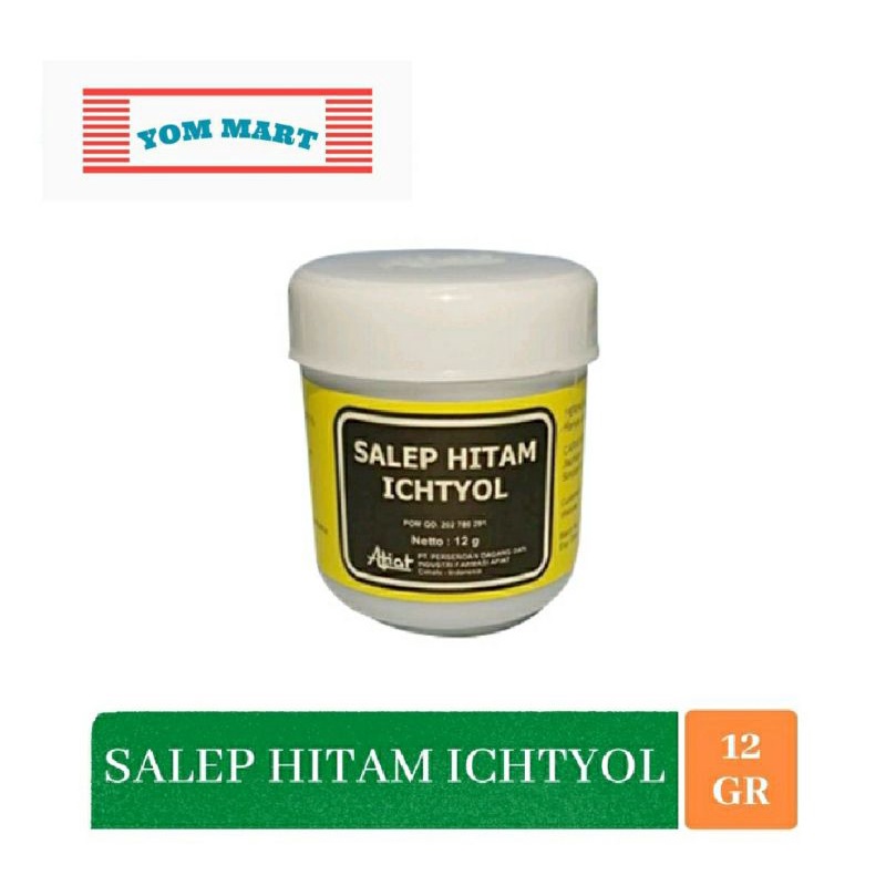 Jual SALEP HITAM BISUL ICHTYOL 12G | Shopee Indonesia