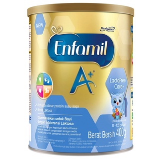 Jual Susu Bebas Laktosa Enfamil A+ Lactofree LLM 400 gram Susu Anak 0 ...