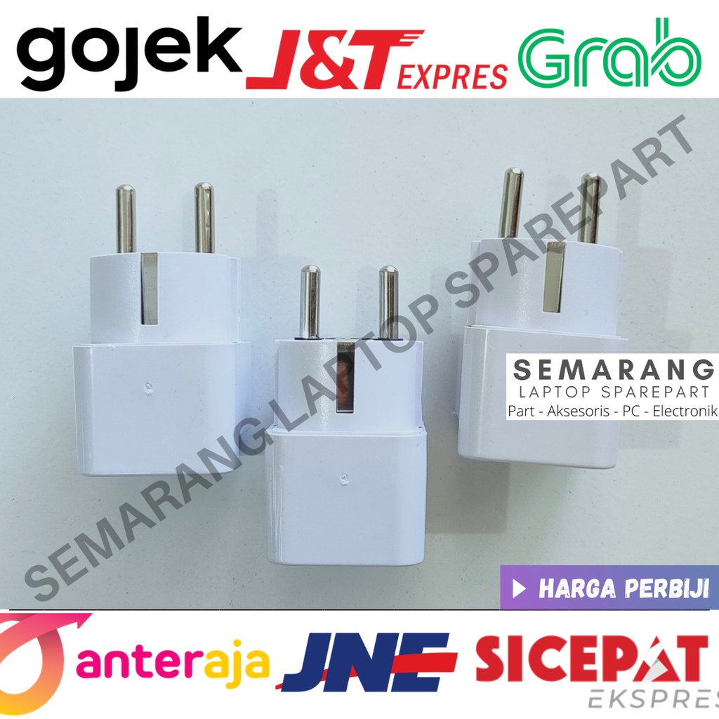 Jual OVER STEKER COLOKAN KAKI 3 Listrik Sambungan Lubang 2 ke Serbaguna ...