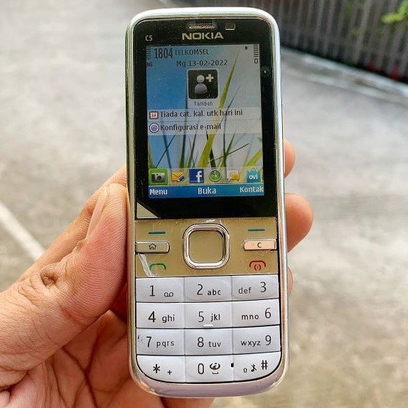 Jual NOKIA C5 NORMAL HP JADUL SECOND ORIGINAL KLASIK KAMERA MUSIK ...