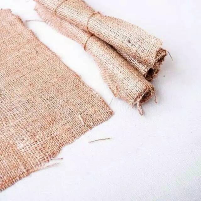 Kain goni coklat /Alas foto bahan goni/kain goni (40x40 cm) | Shopee ...