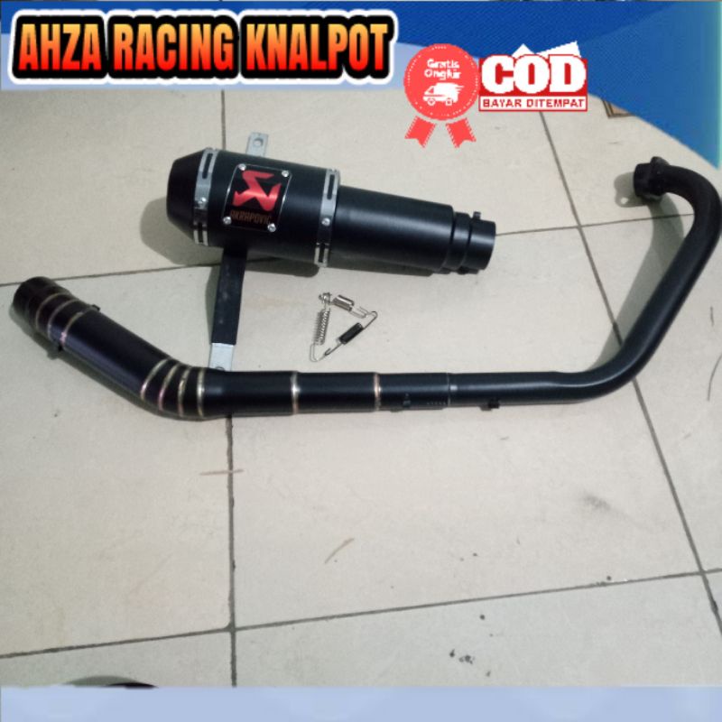 Jual Knalpot racing AKRAPOVIC GP1 FULL BLACK DOFF | Shopee Indonesia