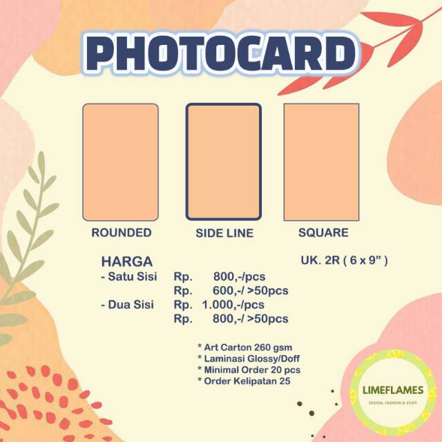 Jual PHOTOCARD CUSTOM Indonesia|Shopee Indonesia