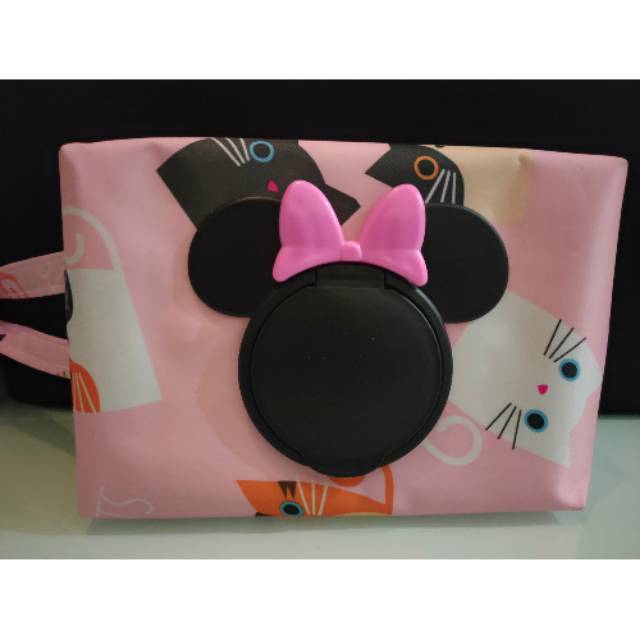 Jual Custom Tissue Pouch 2 in 1 tissue basah dan kering dalam 1 pouch ...