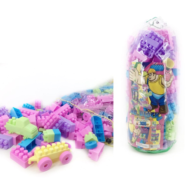 Jual Mainan Block Mainan Edukasi Mr Block 306pcs Indonesia|Shopee Indonesia