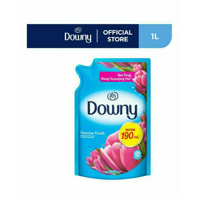 Jual Downy Pewangi dan Pelembut Pakaian Konsentrat 950ml+190ml / 850ml ...