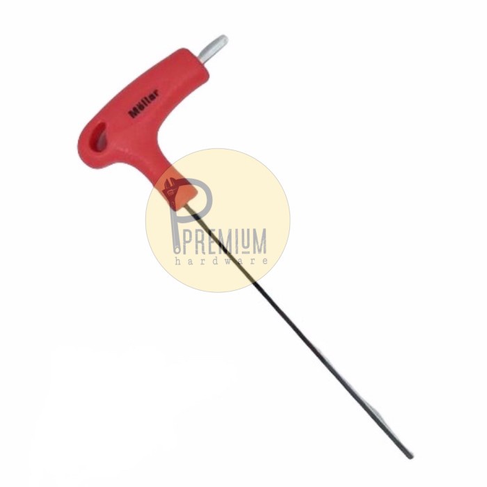 Jual KUNCI L GAGANG PLASTIK S2 LONG HEX KEY PLASTIC HANDLE KUNCI L MODEL T - 3mm | Shopee Indonesia
