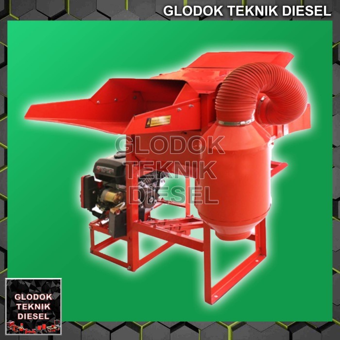 Jual Mesin Perontok Padi Gandum Biji Paddy Tresher + Penggerak Terbaik ...