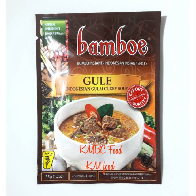 Jual Bumbu Gule - Bumbu Gulai - Bamboe | Shopee Indonesia