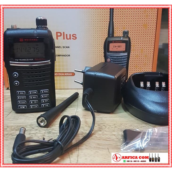 Jual HT WEIRWEI VEV V8 PLUS VHF ATAU UHF | Shopee Indonesia
