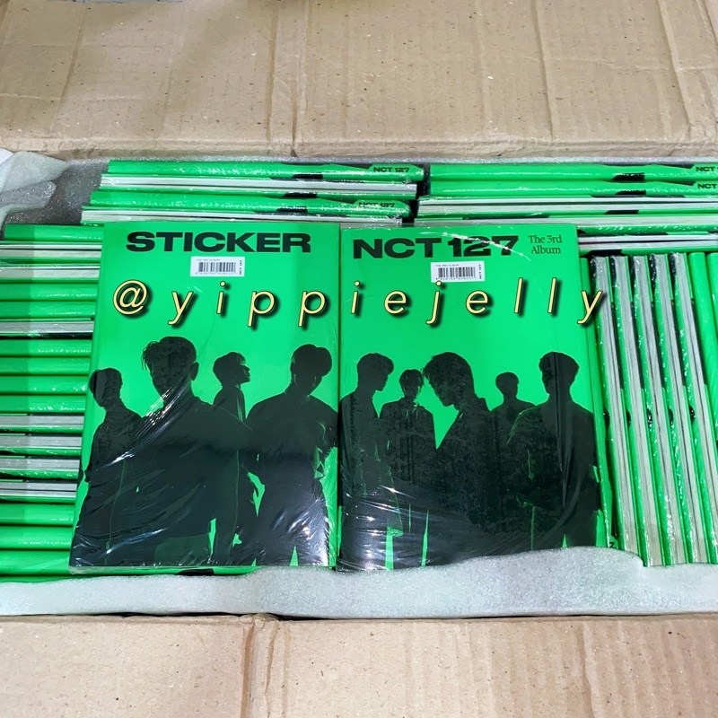 Jual NCT 127 Sticker Album Sticky version (Sealed) | Shopee Indonesia