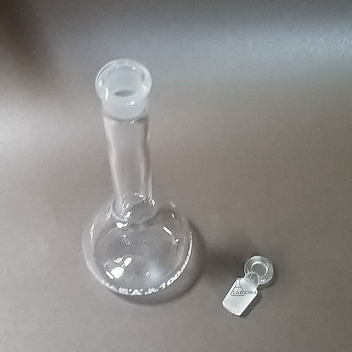 Jual LABU UKUR 100ML LABU VOLUMETRI 100 ML ORIGINAL LABORATORIUM ...