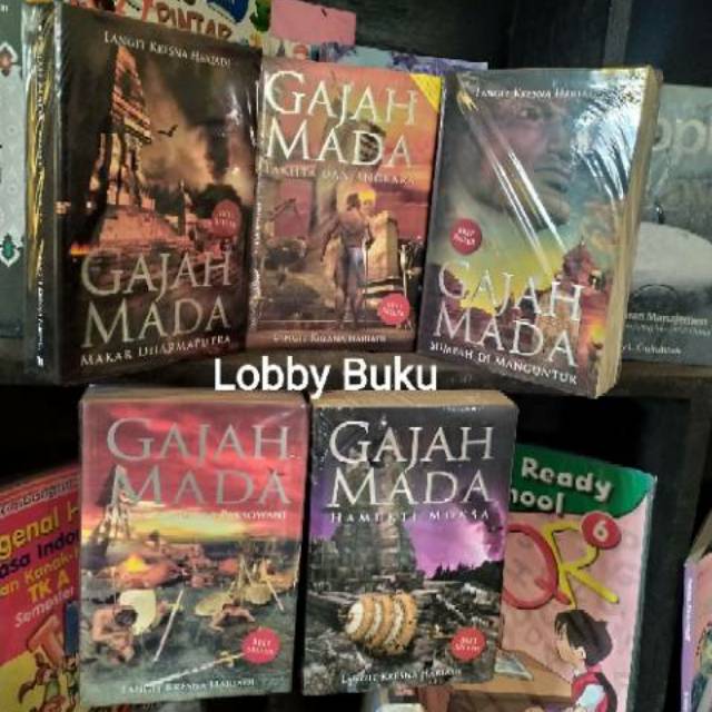 Jual Paket 5 Novel Gajah Mada - Original | Shopee Indonesia