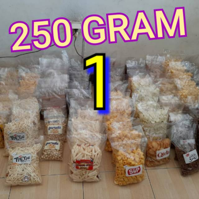 Jual MURAH !! Snack Indofood / branded kiloan 250gr / 250gram Chacha ...