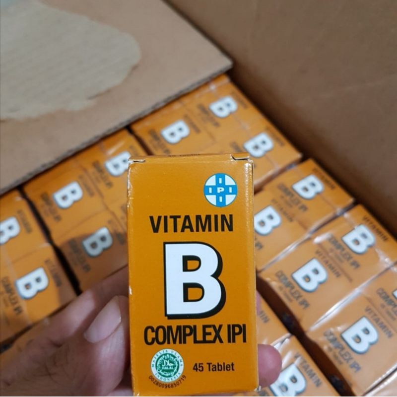 Jual Vitamin B Ipi kemasan botol isi 45 tablet | Shopee Indonesia