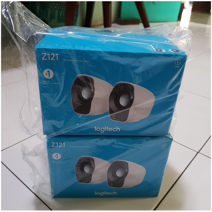 Jual Logitech Z121 Compact Stereo Speaker Original Garansi | Shopee ...