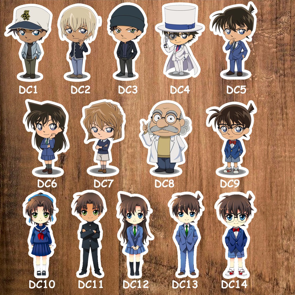 Jual sticker stiker anime lengkap Detektif Conan seri 1 Indonesia ...
