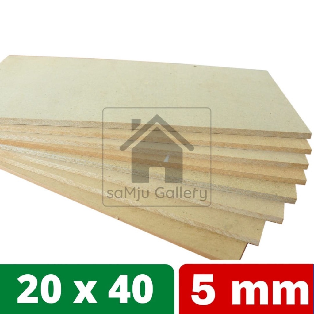 Jual Papan MDF 5mm 20x40 cm | Shopee Indonesia