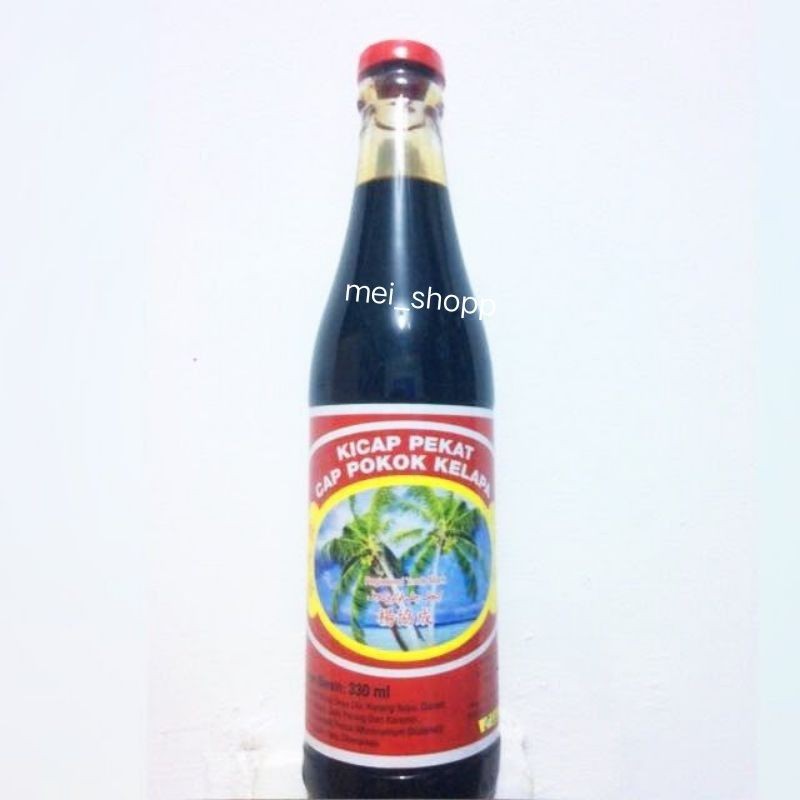 Jual KECAP ASIN CAP POKOK KELAPA-330ml CAP POHON KELAPA | Shopee Indonesia