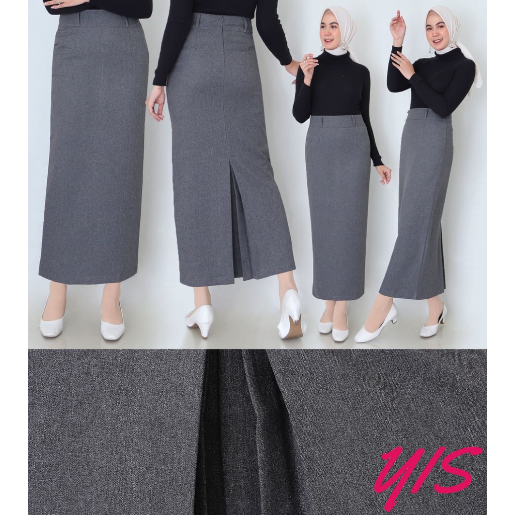Jual Rok Span Rempel Belakang | Shopee Indonesia