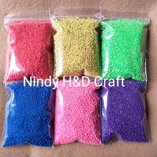 Jual Pasir Warna 100gram - Pasir Pantai Warna - Pasir Hias - Pasir ...
