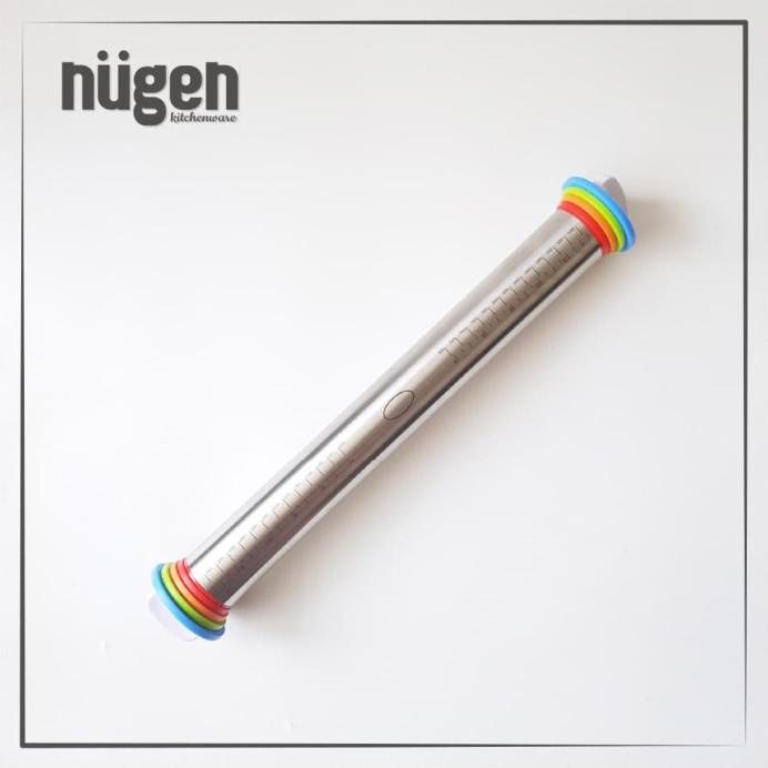 Jual ROLLING PIN - ADJUSTABLE (45CM) | Shopee Indonesia