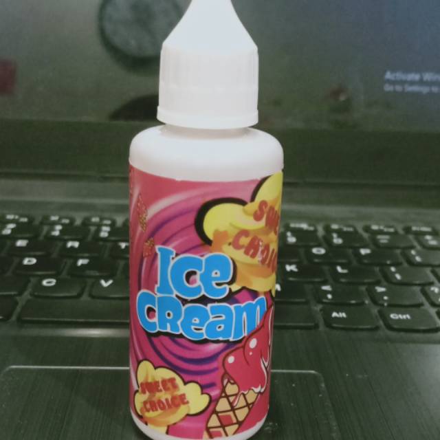 Jual Liquid rokok elektrik/vape ICE CREAM 50ml | Shopee Indonesia