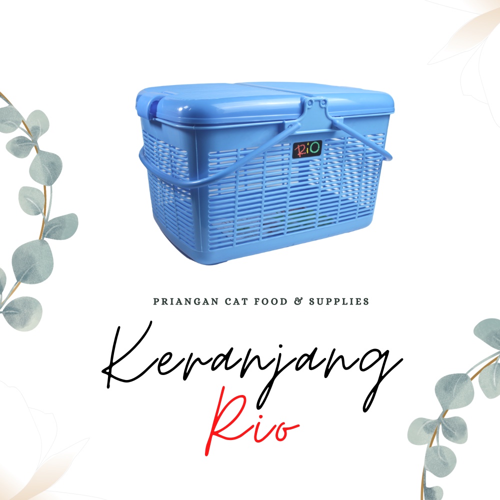 Jual Keranjang Rio Kecil 2 pintu Tas Hewan Pet cargo Anak kucing ...