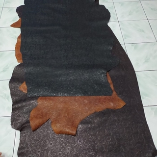 Jual Kulit Sapi Lembaran Motif Batik tebal 1,6mm Ukuran 45cm X 60cm ...