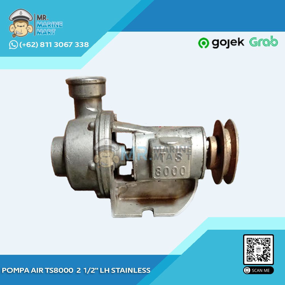 Jual POMPA PC8000 WATER PUMP PC8000 2.5 INCH LH POMPA KEONG STAINLESS ...