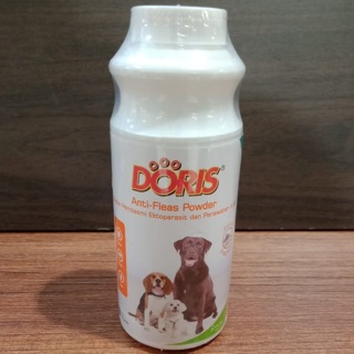 Jual Doris bedak kutu 100gr/ bedak kutu Anjing | Shopee Indonesia
