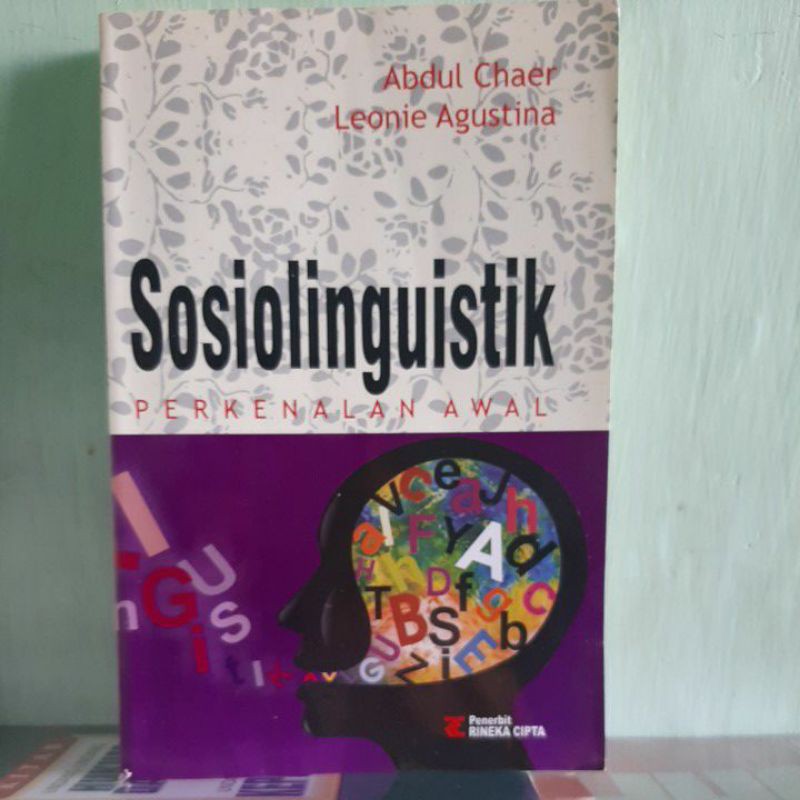 Jual sosiolinguistik Perkenalan Awal ( By: Abdul Chaer - Leonie ...