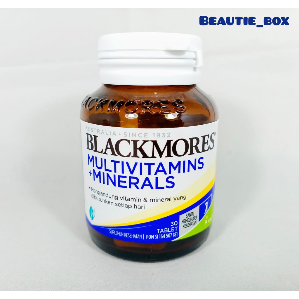 Jual Blackmores Multivitamins + Minerals isi 30 Tablet (KALBE) | Shopee Indonesia