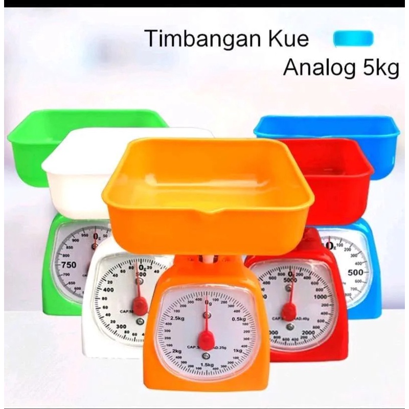 Jual Timbangan Tepung 5Kg / Timbangan Jarum 5kg / Timbangan Manual ...