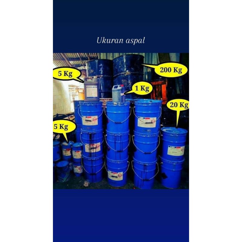 Jual Aspal cair dan bakar ukuran 5 kg | Shopee Indonesia
