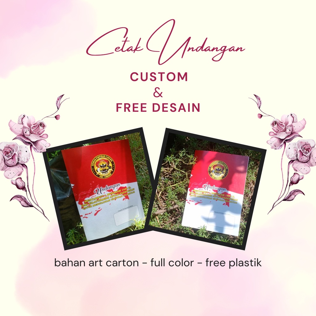 Jual Cetak Undangan 1 Muharam Full Color A5 Gratis Desain Gratis ...