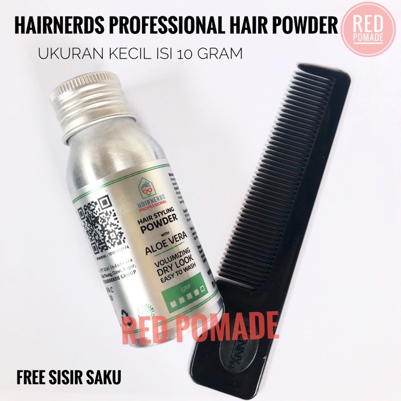 Jual Hairnerds Professional Freestyle Dust Hair Styling Powder Mini 10 ...