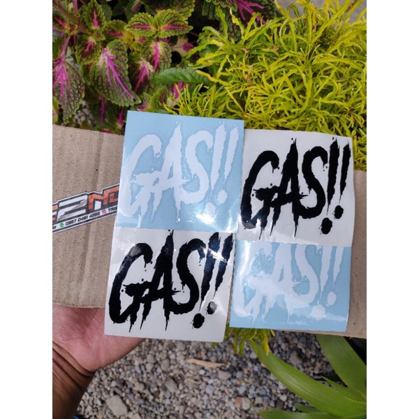 Jual Sticker Gas sticker cutting gas logo Gas | Shopee Indonesia