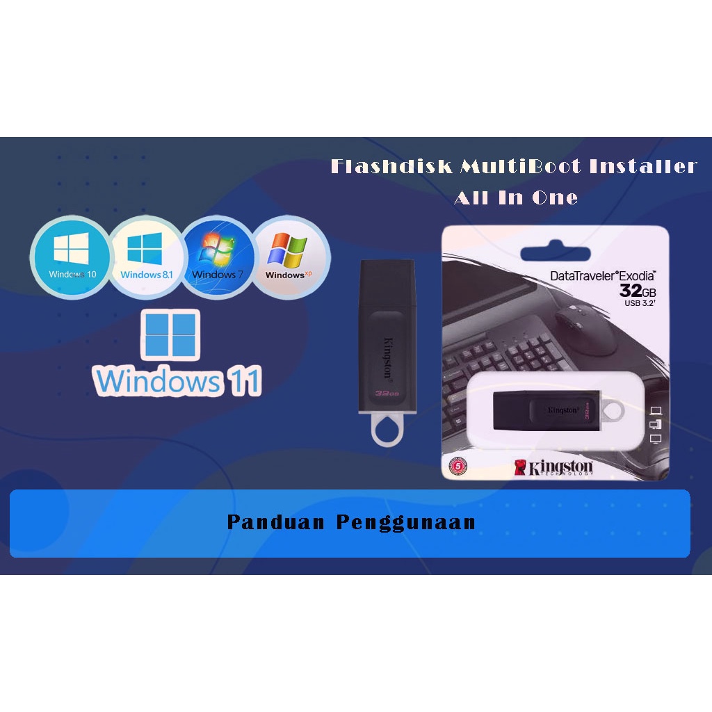 Jual Flashdisk Multiboot Windows | Shopee Indonesia