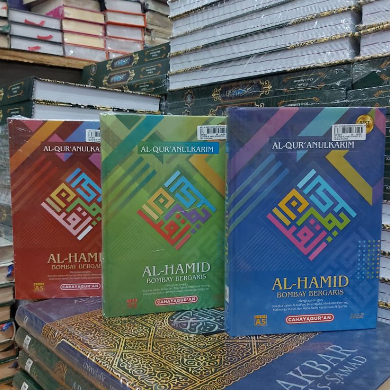 Jual Mushaf Hvs Al Hamid Millenial Kaligrafi Sedang A5 Al Quran 18 Baris Ayat Sudut Pojok Non ...