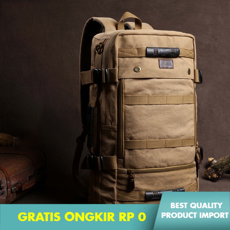 Jual Ekstra Besar Tas Ransel Multi Fungsional Kanvas Tas Ransel ...