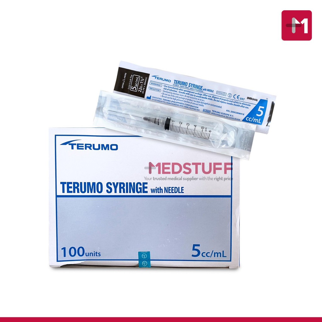 Jual Terumo Syringe 5cc with Needle Spuit 5cc Terumo | Shopee Indonesia