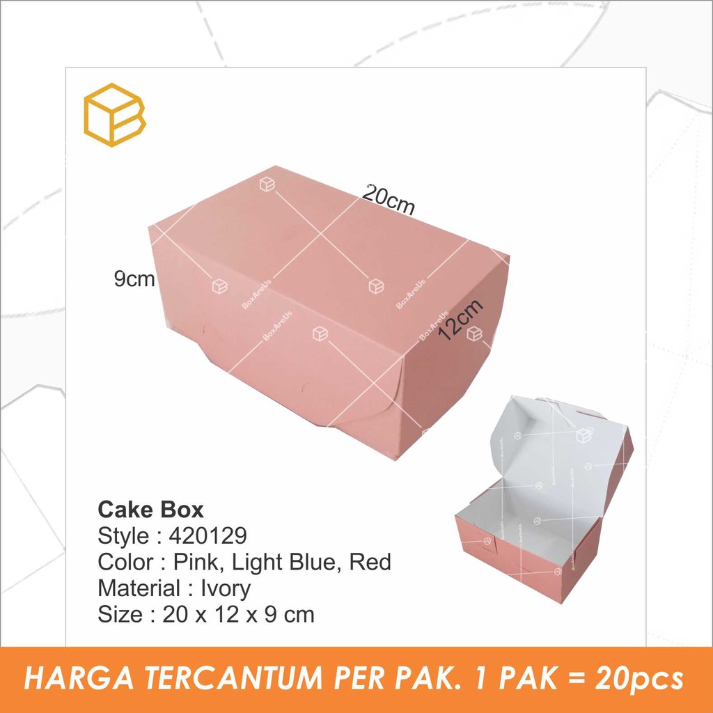 Jual Box, Kemasan, Packaging, Cake Box, Box Kue, Gift Box | 420129 ...