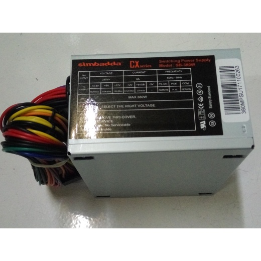 Jual PSU Mini ITX Simbadda 380watt Oem Tanpa Box Indonesia|Shopee Indonesia